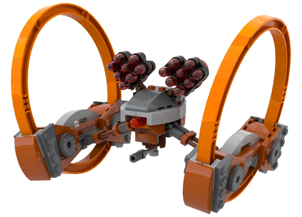 LEGO MOC Hailfire Droid by JaydenIrwin | Rebrickable - Build with LEGO
