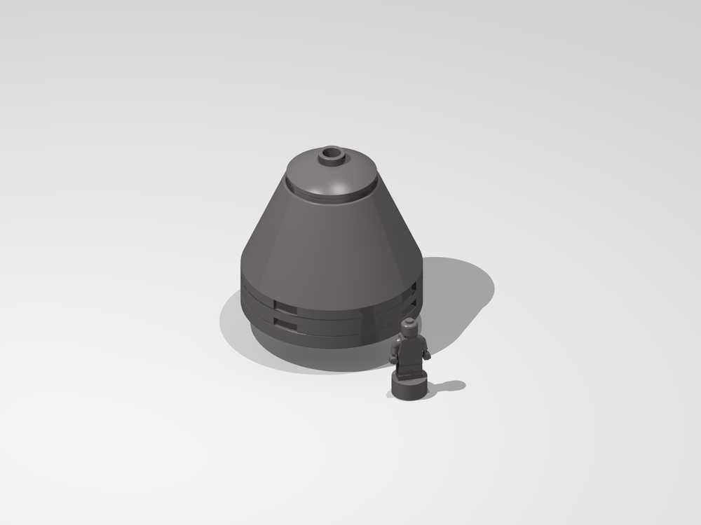 LEGO MOC SpaceX Dragon Capsule V2 by Legoguy380 | Rebrickable - Build ...