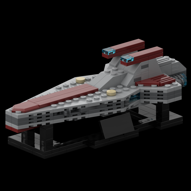 LEGO MOC Republic Flagship Venator-class Destroyer (Mini) by ...