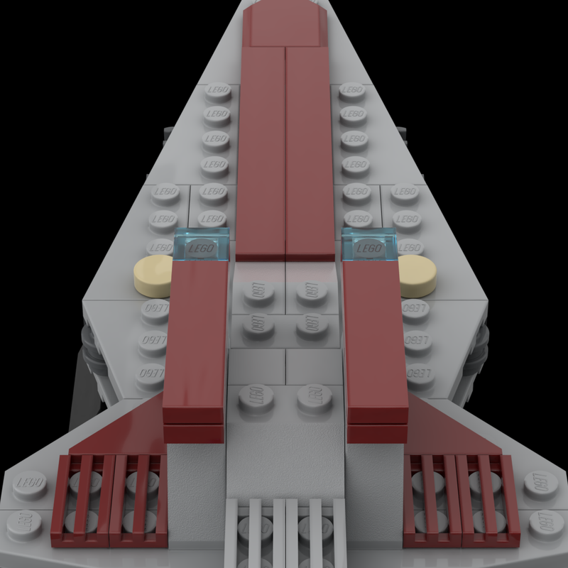 LEGO MOC Republic Flagship Venator-class Destroyer (Mini) by ...