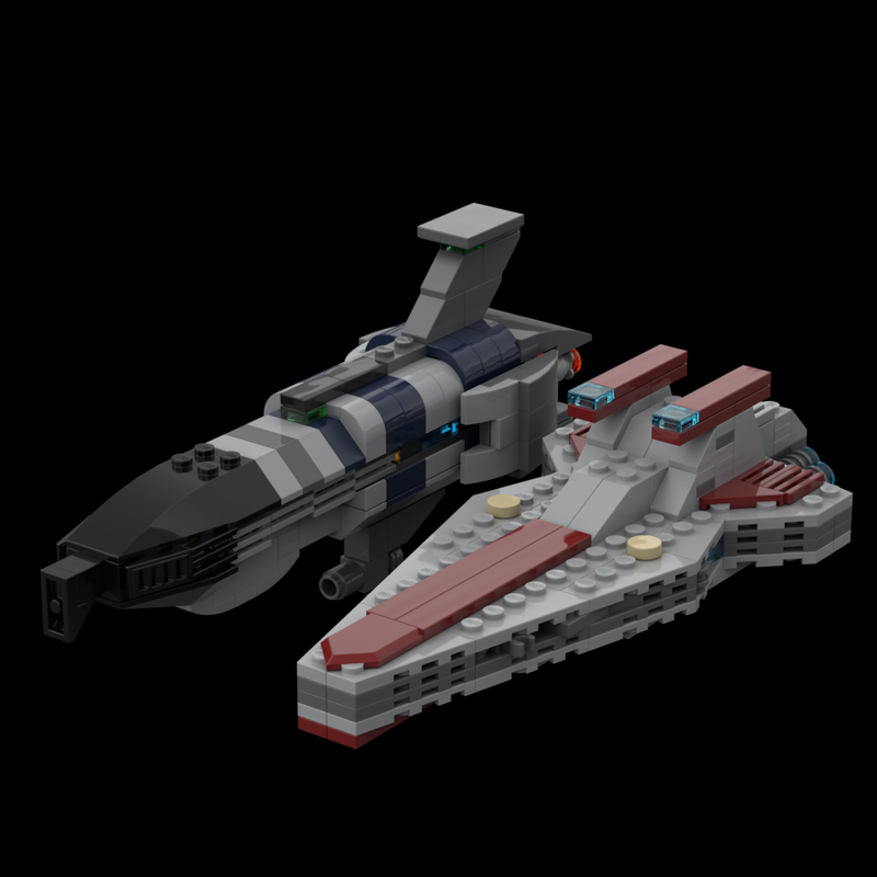 LEGO MOC Republic Flagship Venator-class Destroyer (Mini) by ...