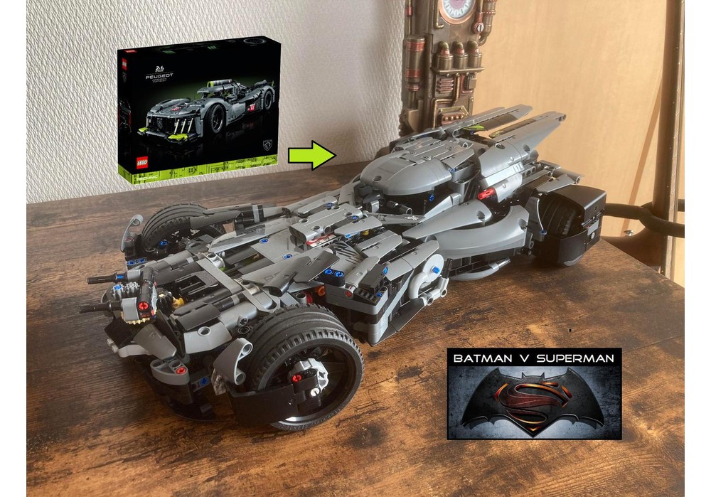 LEGO MOC Technic Batmobile 4 in 1 Batpack 2 by CreationCaravan (Brad ...
