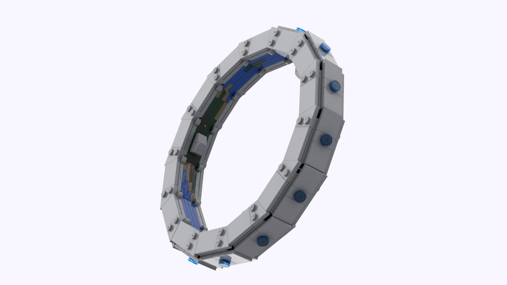 LEGO MOC HALO Ring by Texta217 | Rebrickable - Build with LEGO