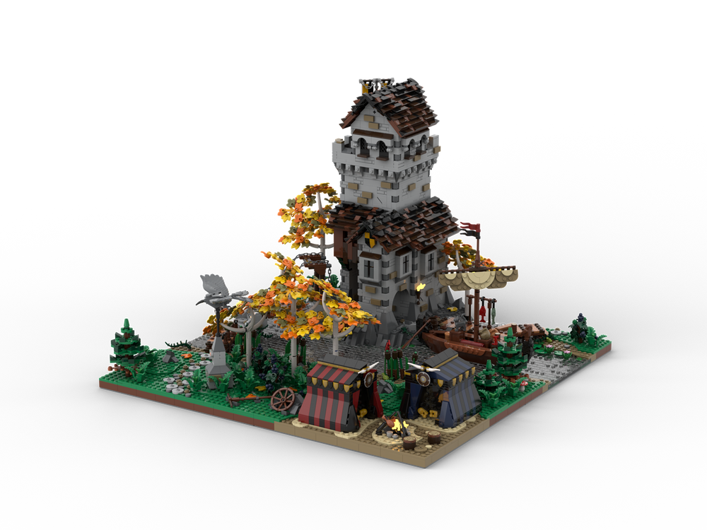 LEGO MOC Medieval City of Ravensdale: Raven's Watch by Brickjester ...