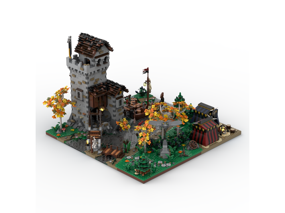 LEGO MOC Medieval City of Ravensdale: Raven's Watch by Brickjester ...