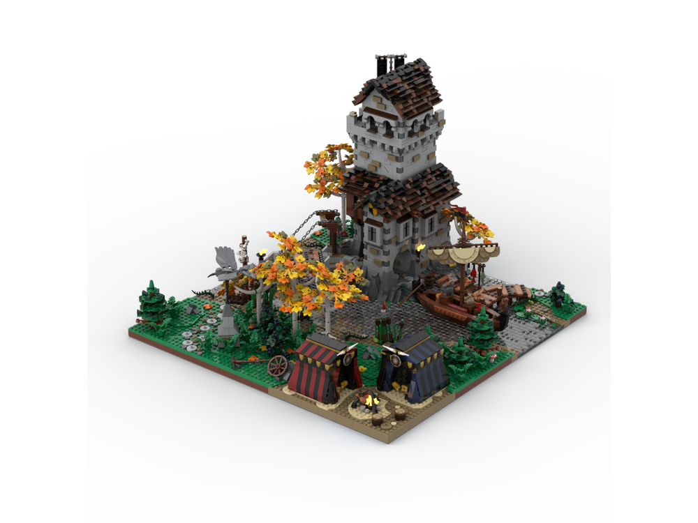 LEGO MOC Medieval City of Ravensdale: Raven's Watch by Brickjester ...