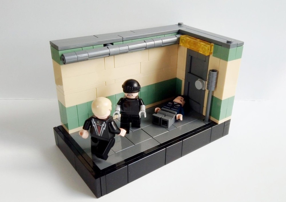 LEGO MOC Hallway Fight Scene by LukeJMOCs | Rebrickable - Build with LEGO