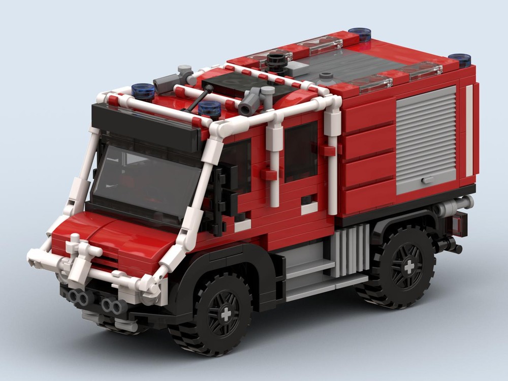 LEGO MOC Utrecht Wildland Fire Engine by mausbricks | Rebrickable - Build with LEGO