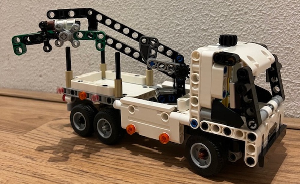 Lego Moc Wood Transporter By Mw Technic Rebrickable Build With Lego