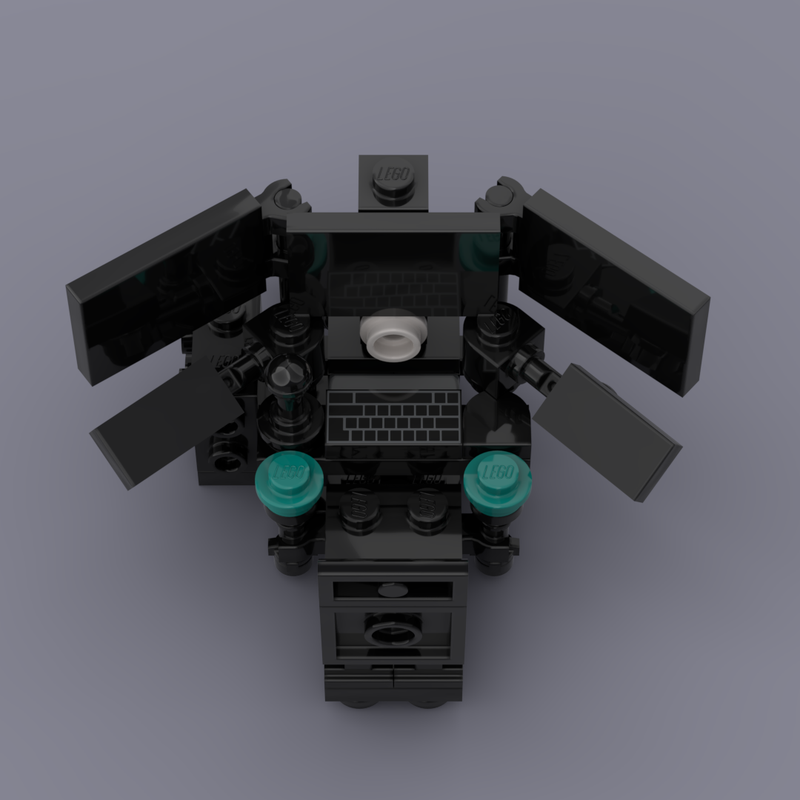 LEGO MOC Space simulator gaming cockpit by Arkaivos | Rebrickable ...