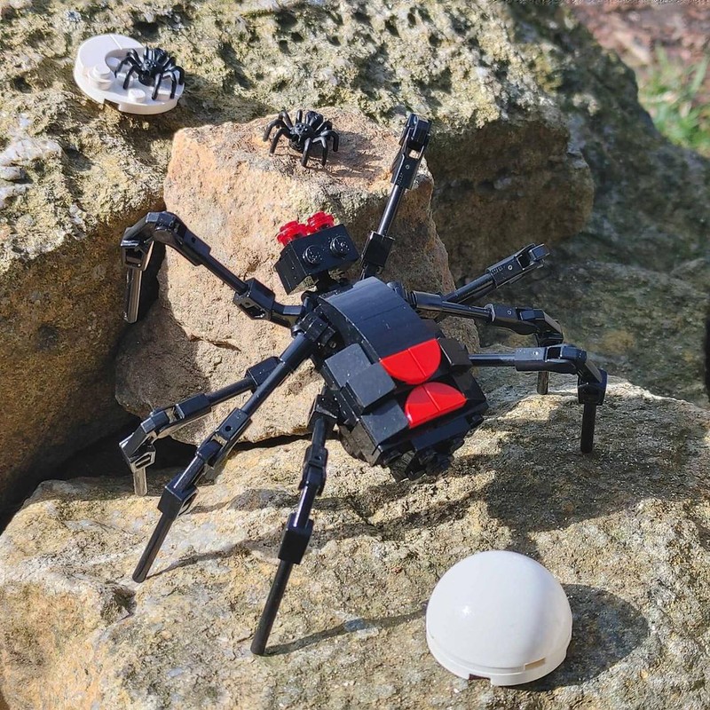 LEGO MOC Grounded - The Black Widow by Groundedbuilder13 | Rebrickable ...