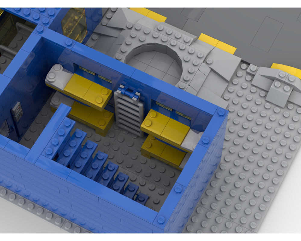 LEGO MOC Space Flight Control Centre by paulvdb | Rebrickable - Build ...