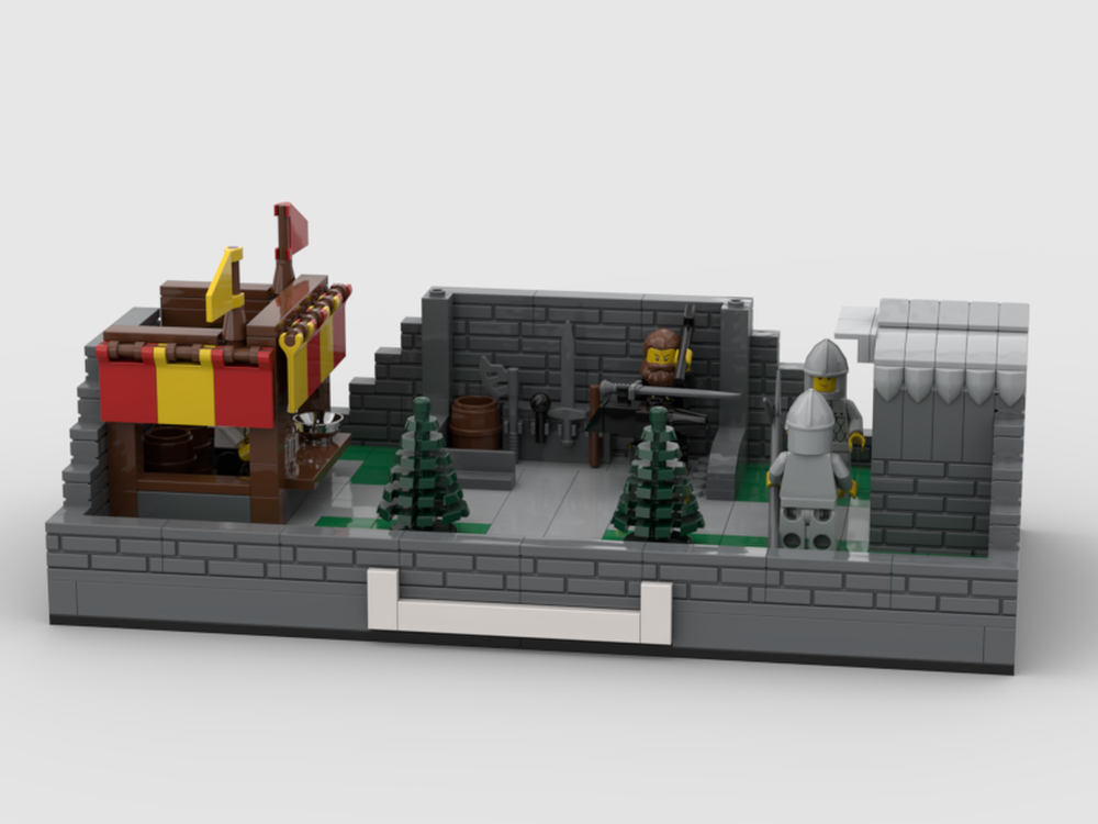 LEGO MOC OUTER WARD by AINLETAP | Rebrickable - Build with LEGO