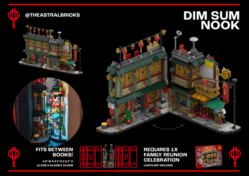 LEGO MOC-174994 Dim Sum Nook by The_Astral_J | Rebrickable - Build with ...