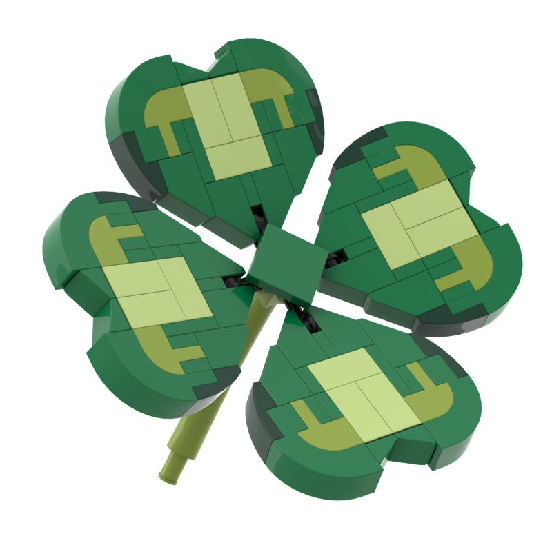 LEGO MOC Four Leaf Clover by alohasurf | Rebrickable - Build with LEGO