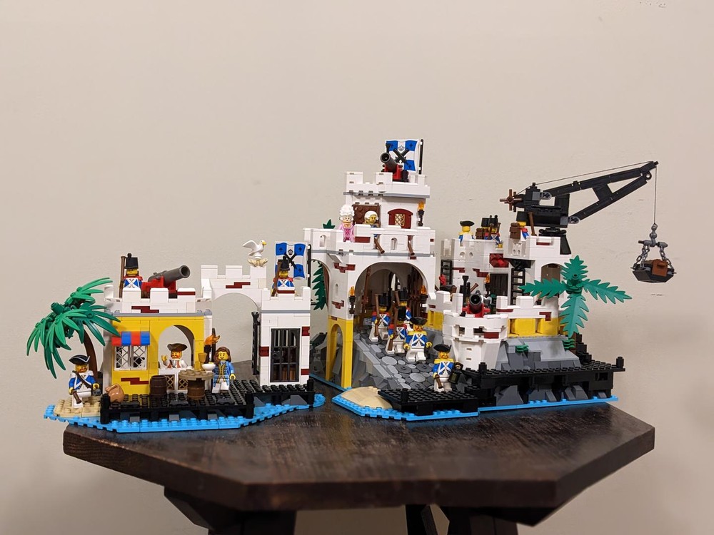 LEGO MOC Lagoon Lock-Up/Soldiers’ Tavern Remake by irabricks ...