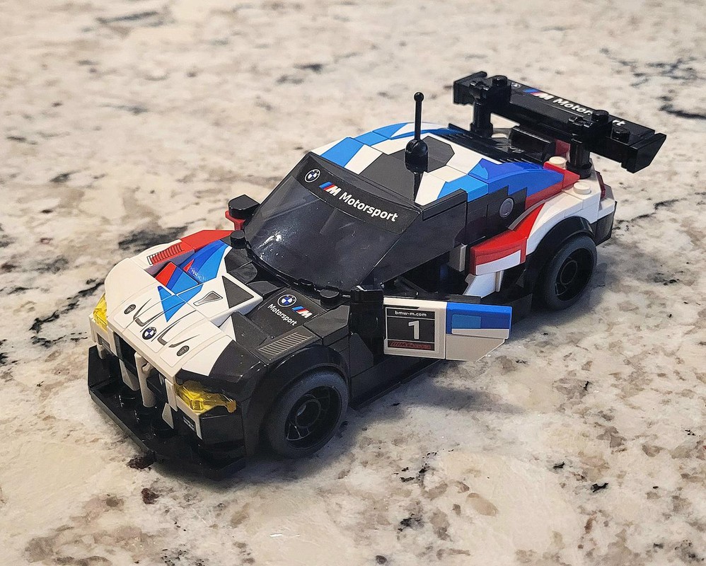 LEGO MOC BMW M4 GT3 Door Mod by BrickedWheel | Rebrickable - Build with ...