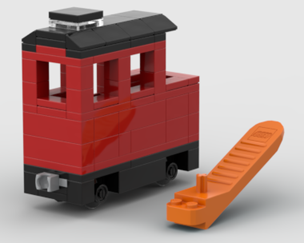 LEGO MOC Polar Express's Caboose by TerminatorFan1984 | Rebrickable ...