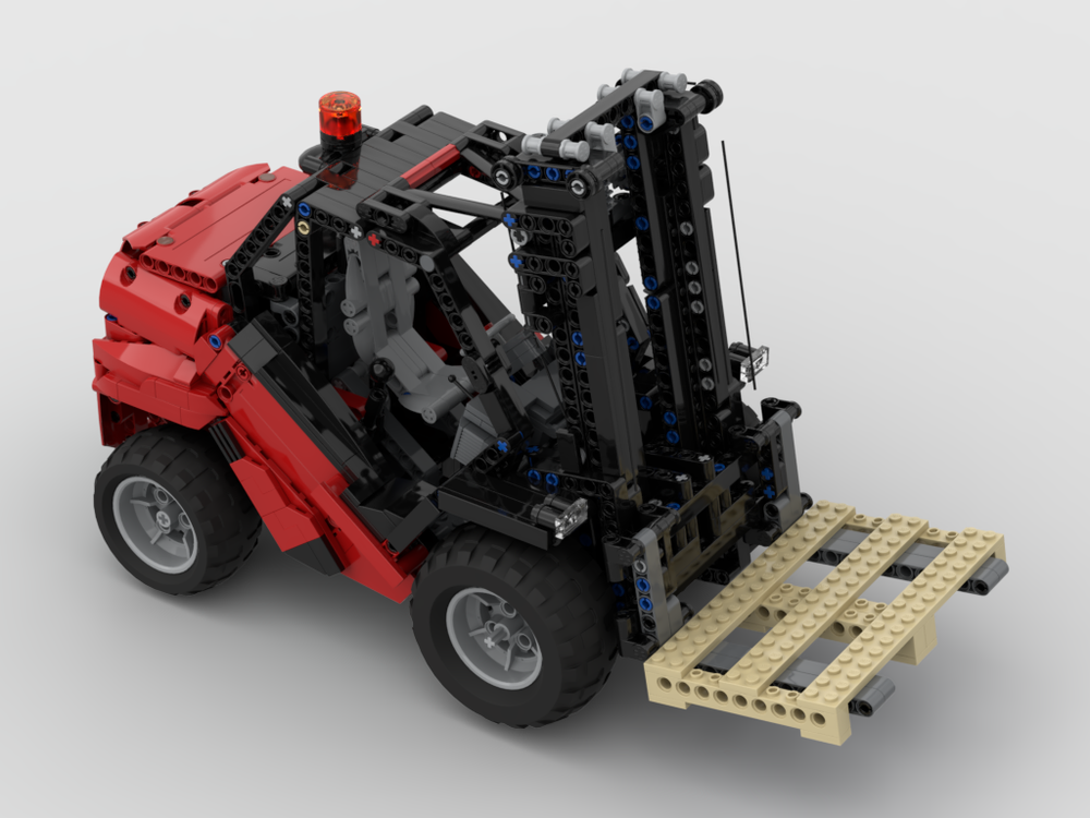 LEGO MOC Manitou MSI 30 Rough Terrain Forklift by Cyborg-Samurai ...
