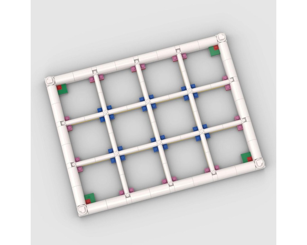 LEGO MOC How to make a pix-frame 3x4 by uminuo | Rebrickable - Build ...