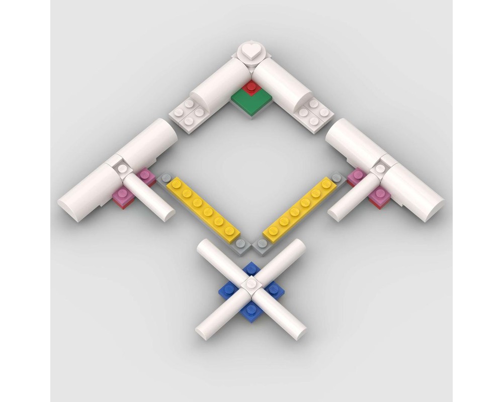 LEGO MOC How to make a pix-frame 3x4 by uminuo | Rebrickable - Build ...