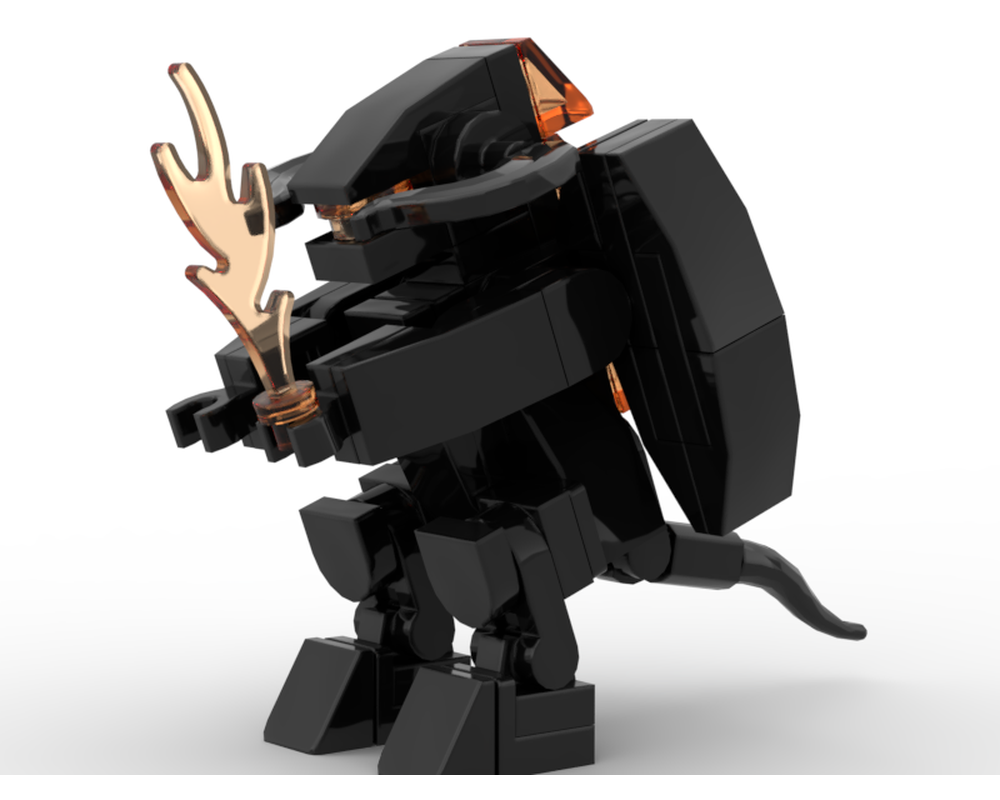LEGO MOC Balrog by Sswan | Rebrickable - Build with LEGO
