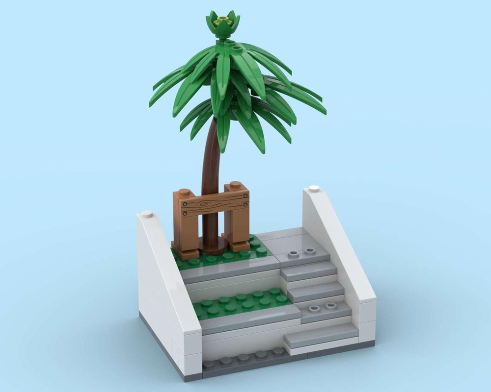 LEGO MOC 8x11 stairs with seating area by Stud.ious | Rebrickable ...