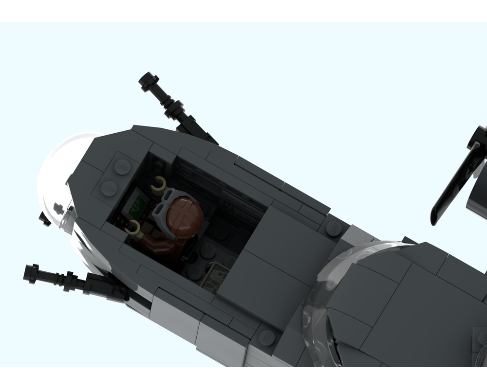 LEGO MOC Boeing B-17 Flying Fortress - Minifig Scale - V2 by ...
