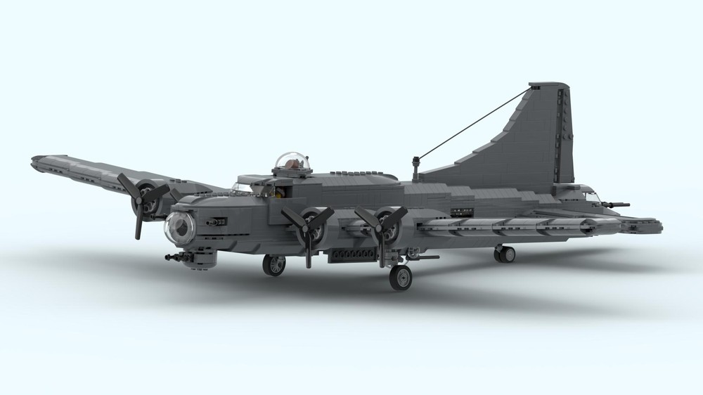 LEGO MOC Boeing B-17 Flying Fortress - Minifig Scale - V2 by ...