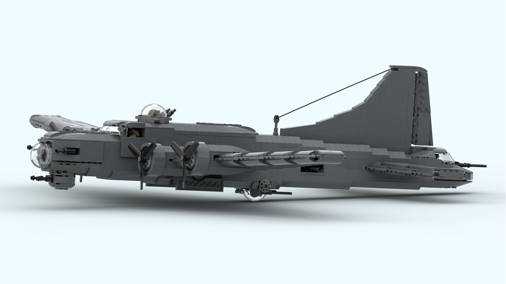 LEGO MOC Boeing B-17 Flying Fortress - Minifig Scale - V2 by ...