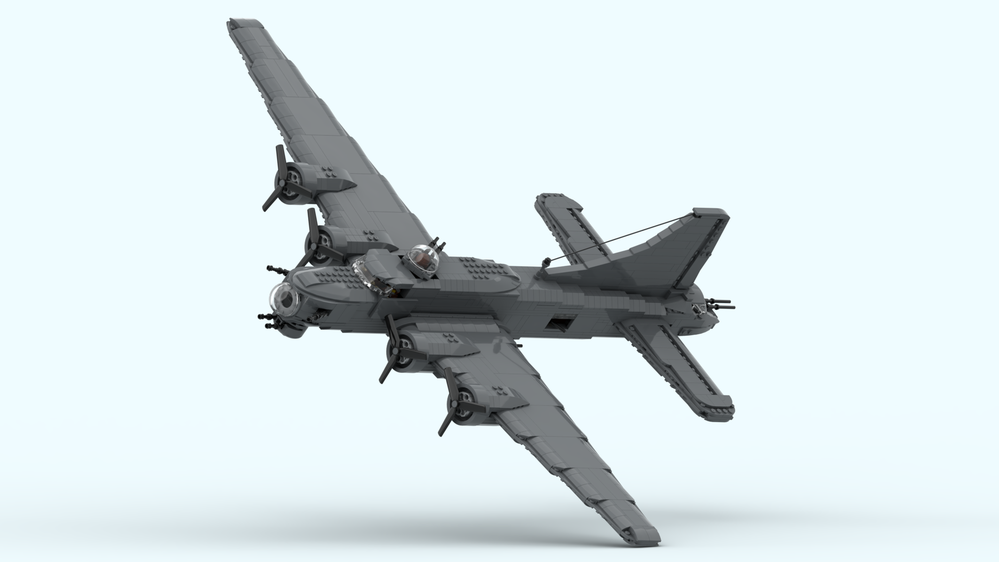 LEGO MOC Boeing B-17 Flying Fortress - Minifig Scale - V2 by ...