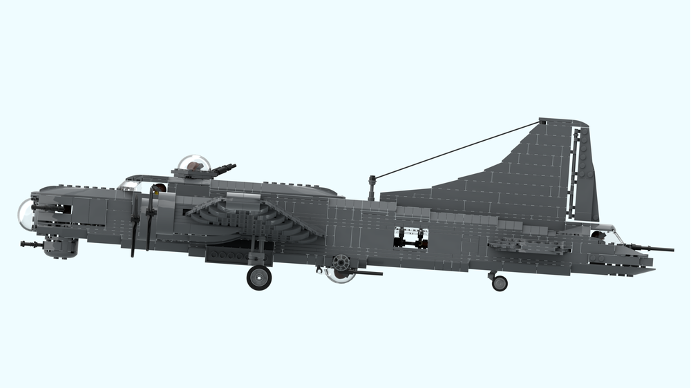 LEGO MOC Boeing B-17 Flying Fortress - Minifig Scale - V2 by ...