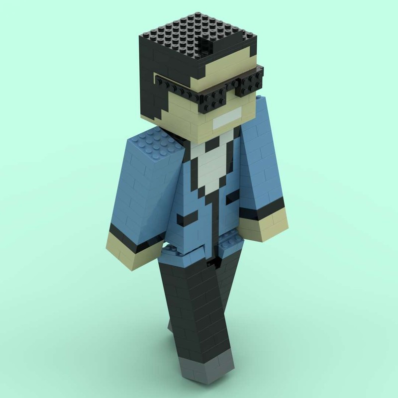 LEGO MOC Computer Game Style Cool Dude Character by otterbournelego ...