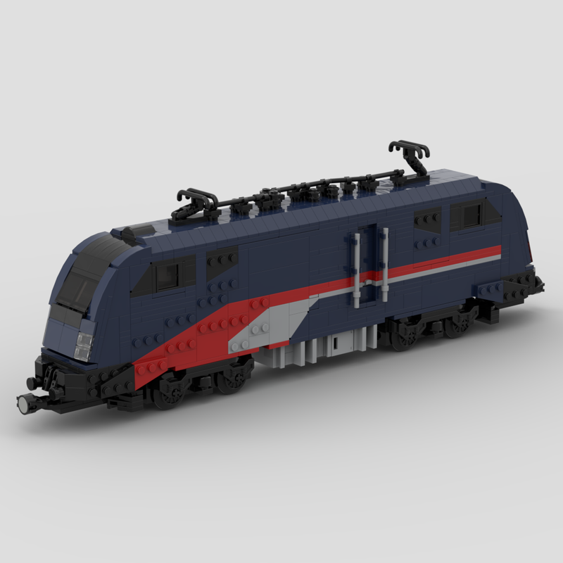LEGO MOC ÖBB Nightjet Siemens Taurus train locomotive with PF by josszo ...