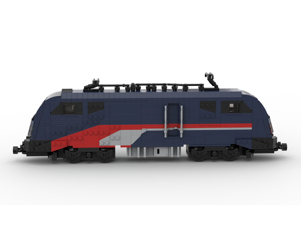 LEGO MOC ÖBB Nightjet Siemens Taurus train locomotive with PF by josszo ...