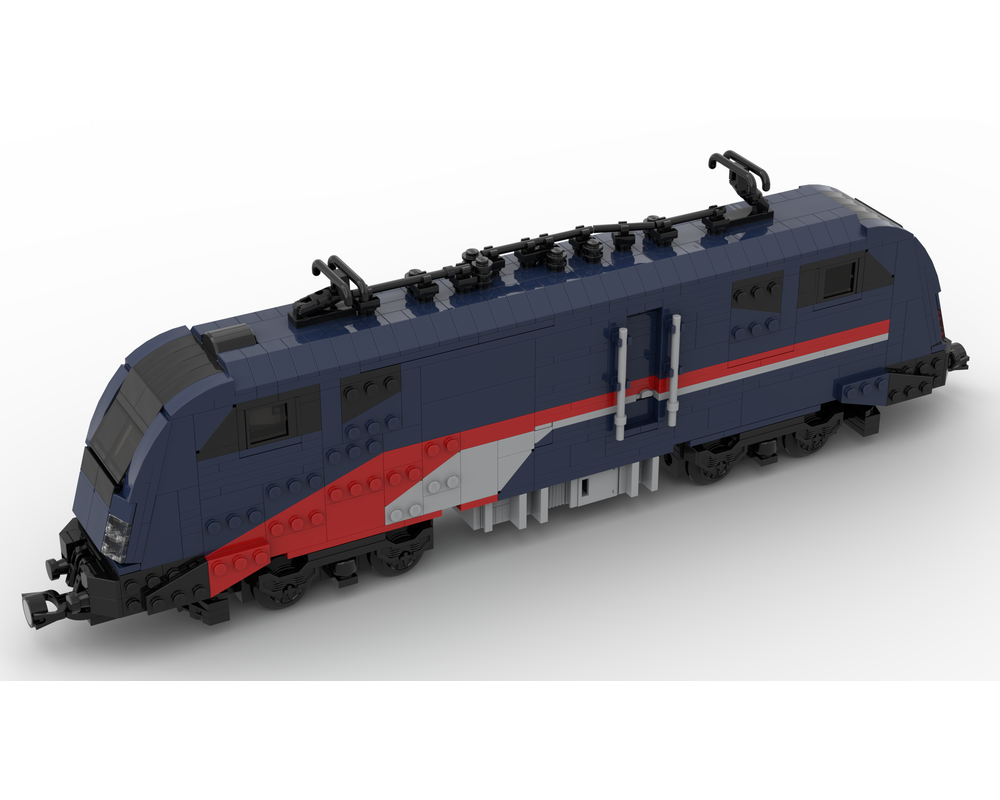 LEGO MOC ÖBB Nightjet Siemens Taurus train locomotive with PF by josszo ...