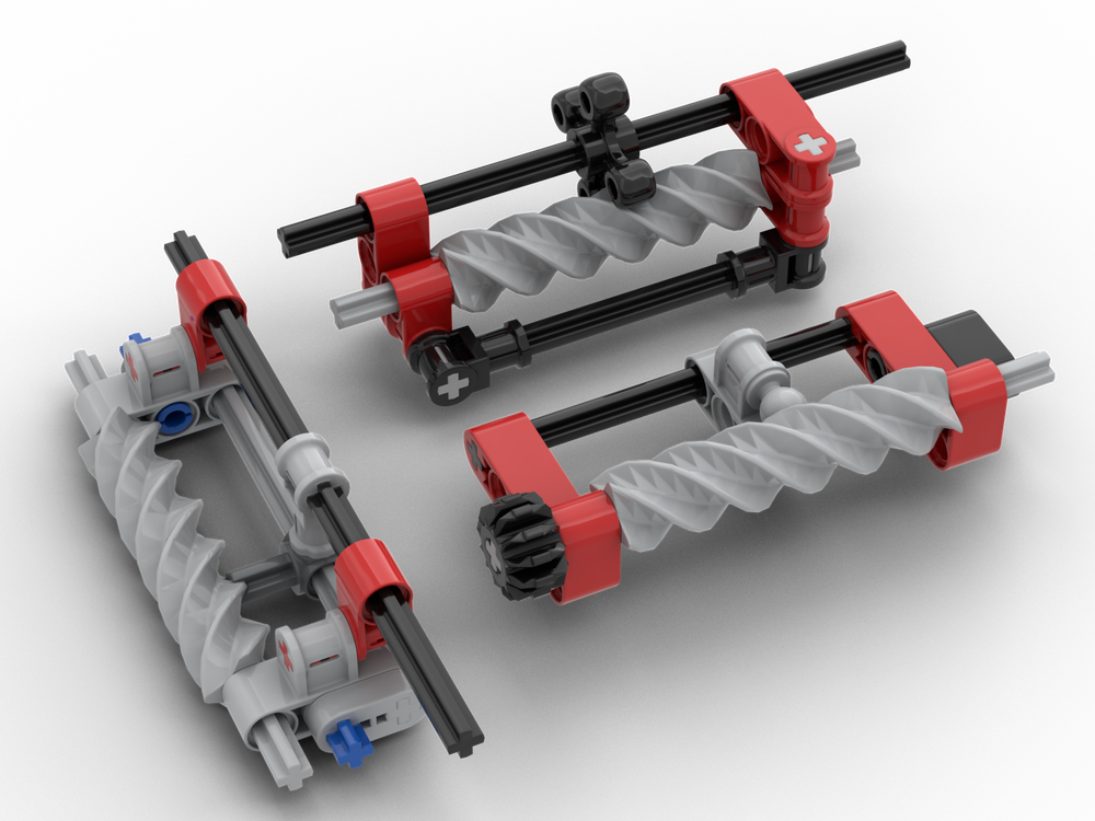 LEGO MOC Alternative Screw Actuators by 2in1 | Rebrickable - Build with ...