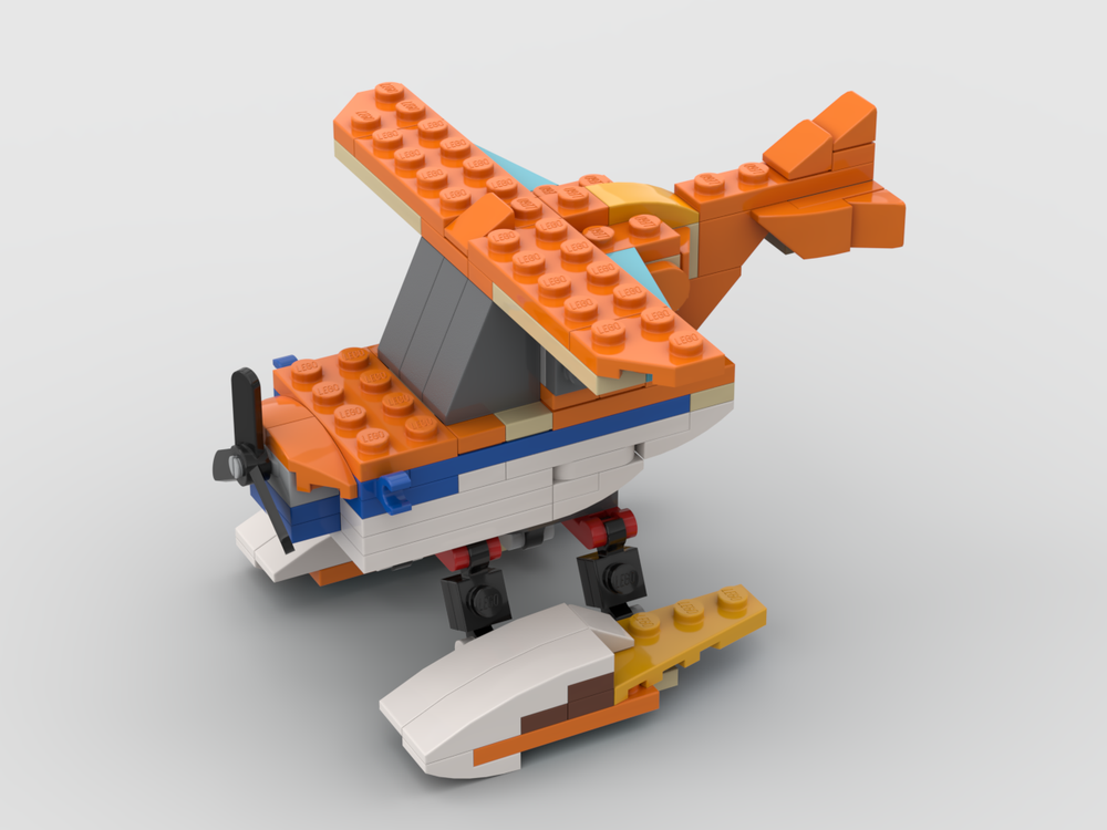 LEGO MOC 40593 - ACNH Sea Plane by BloodyPun | Rebrickable - Build with ...