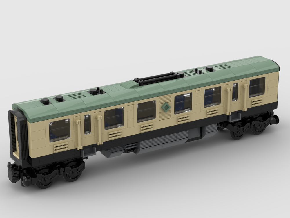 LEGO MOC Passenger wagon by john_brickmold | Rebrickable - Build with LEGO