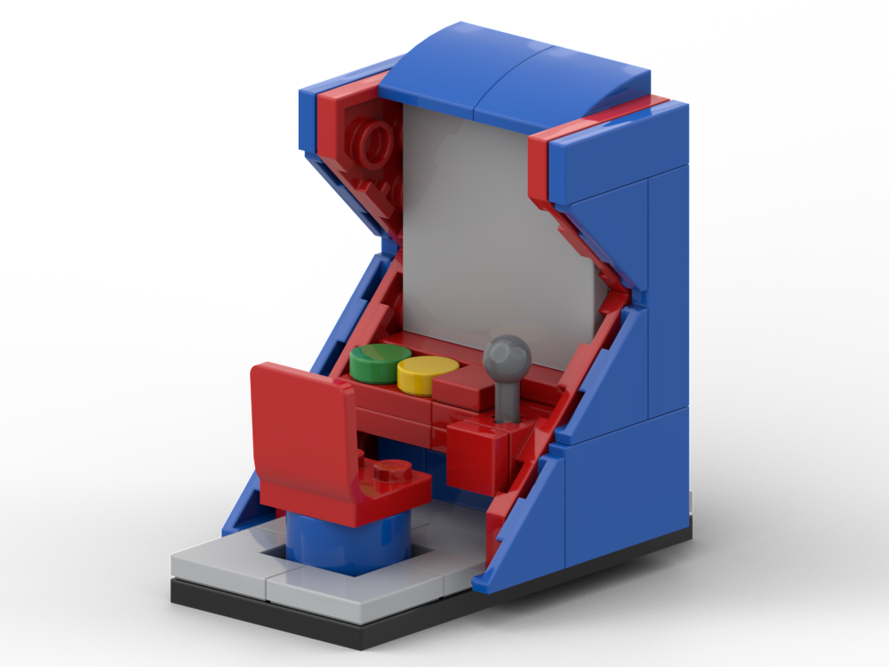 LEGO MOC Modular Arcade Gaming Machine by Viernes | Rebrickable - Build ...