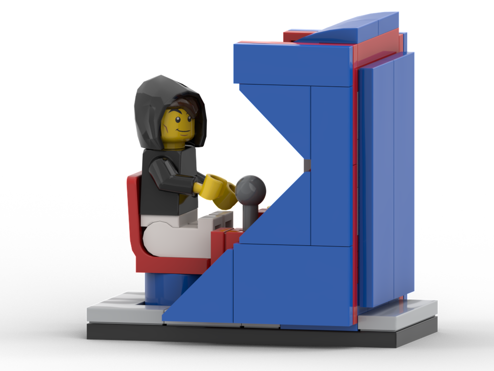 LEGO MOC Modular Arcade Gaming Machine by Viernes | Rebrickable - Build ...