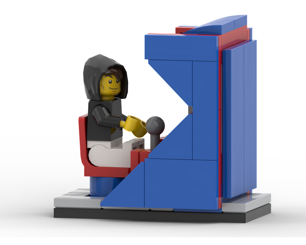 LEGO MOC Modular Arcade Gaming Machine by Viernes | Rebrickable - Build ...