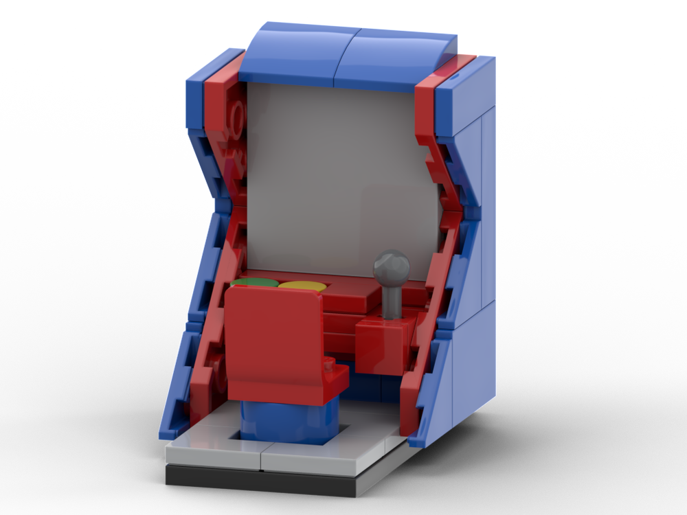 LEGO MOC Modular Arcade Gaming Machine by Viernes | Rebrickable - Build ...