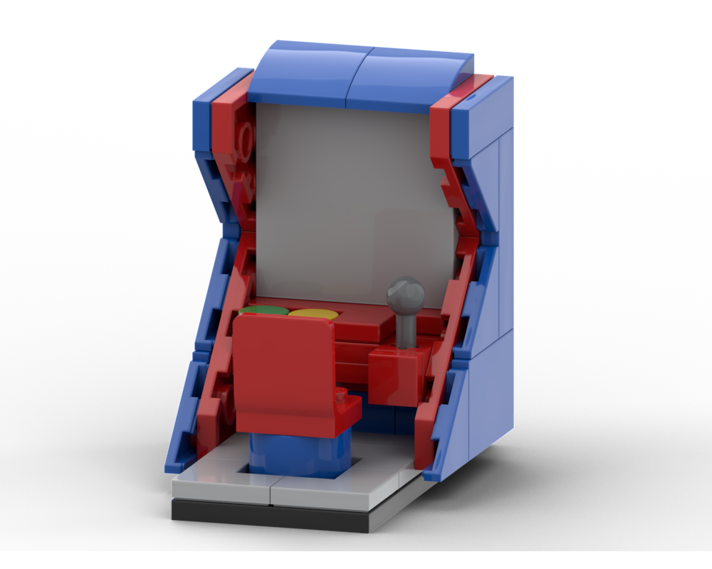 LEGO MOC Modular Arcade Gaming Machine by Viernes | Rebrickable - Build ...