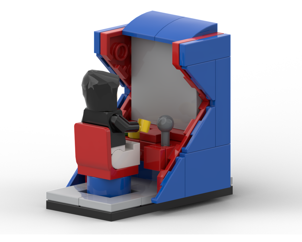 LEGO MOC Modular Arcade Gaming Machine by Viernes | Rebrickable - Build ...