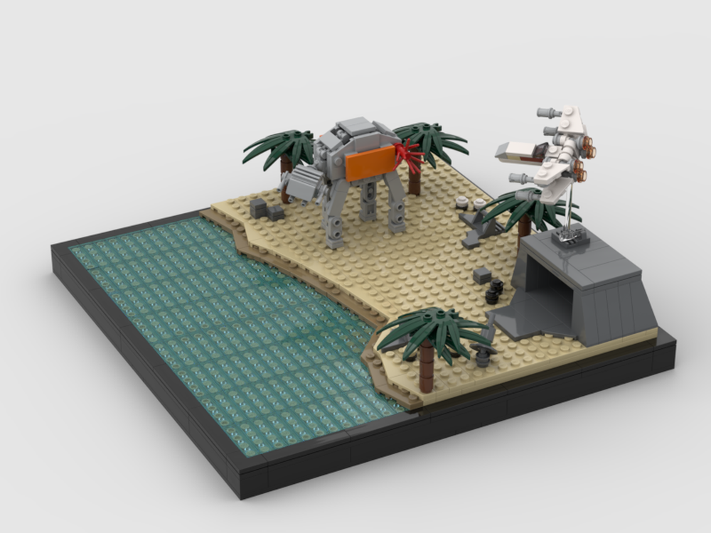 LEGO MOC Battle of Scarif by eatingtissues | Rebrickable - Build with LEGO