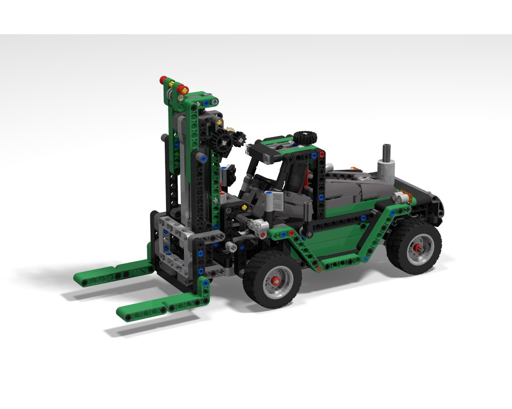 LEGO MOC-17513 42078 Forklift (Technic > Model 2018) | Rebrickable ...