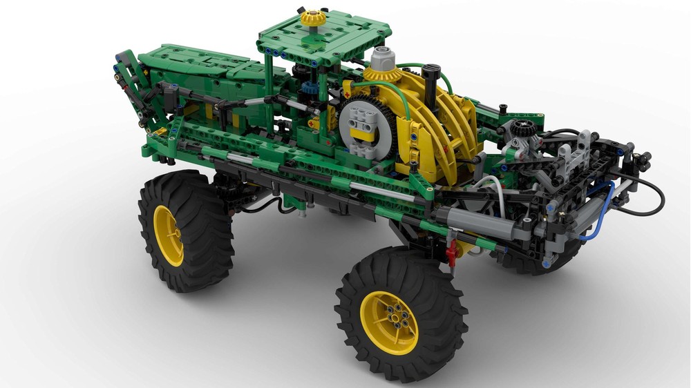 LEGO MOC 42157 John Deere 4940 Sprayer by lars_4444 | Rebrickable ...
