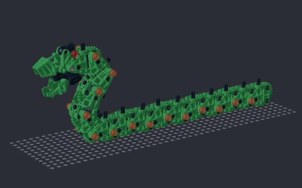 LEGO MOC Lego Bionicle Air Serpent by BumboBaggins | Rebrickable ...