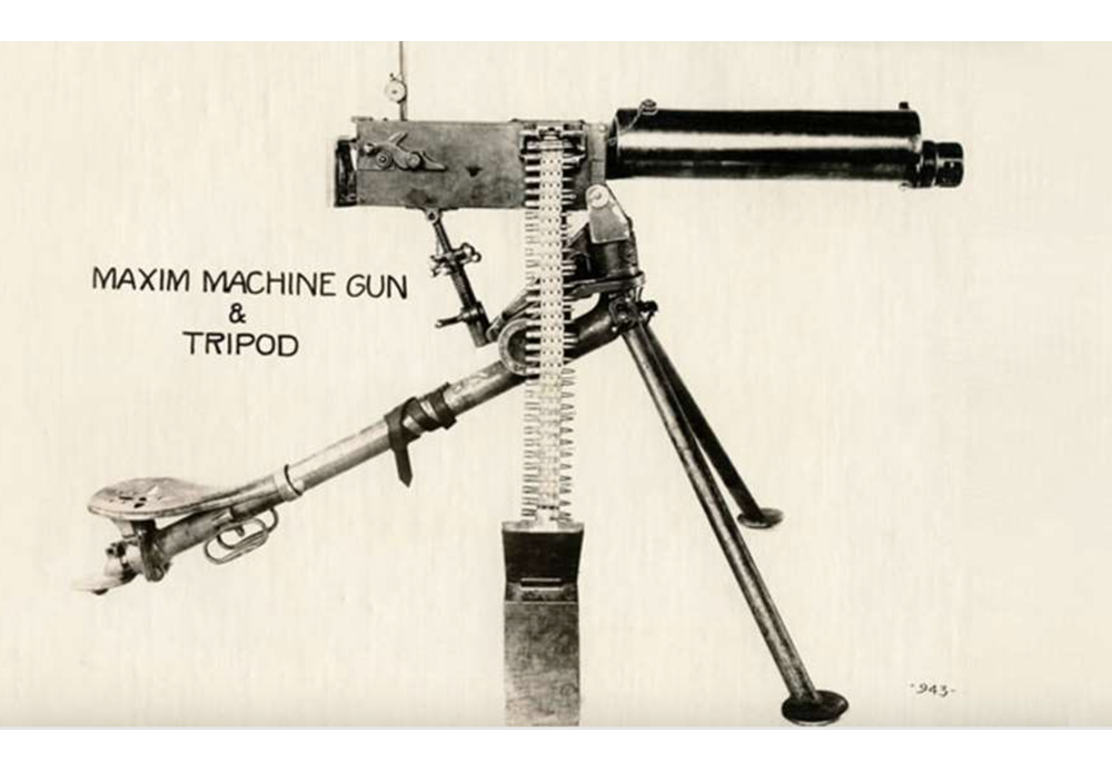 LEGO MOC Hiram Maxim’s Heavy Machine Gun Minifigure scale by The-LEGO ...